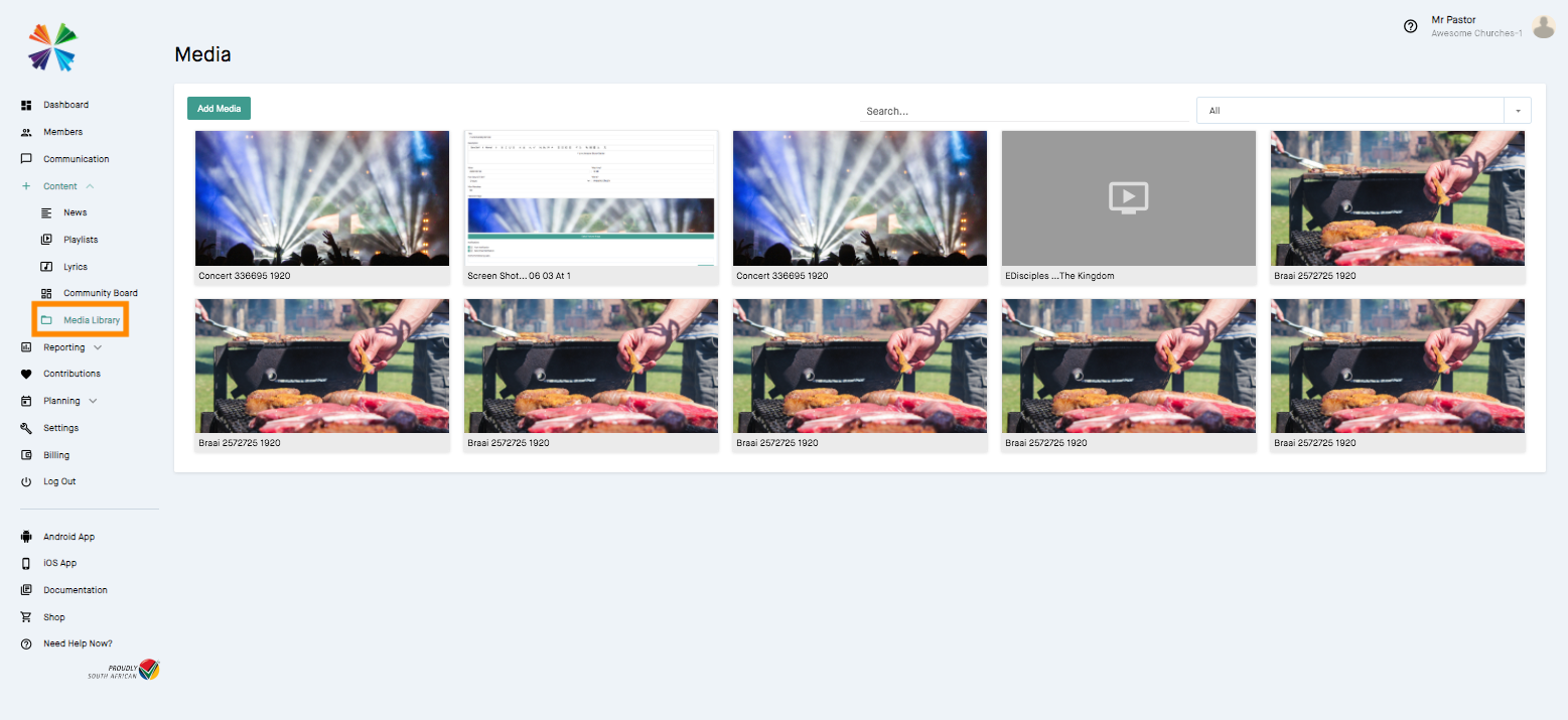 Media Library – eDisciples Docs